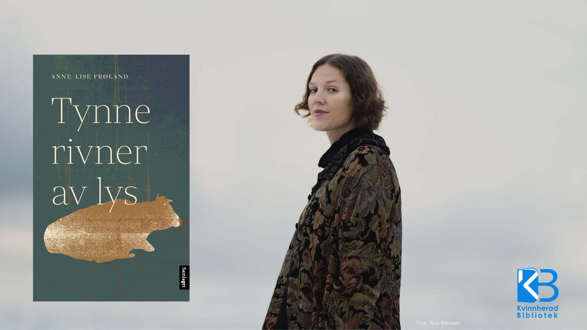 AVLYST Bokbad: Anne-Lise Frøland | Kvinnherad Bibliotek